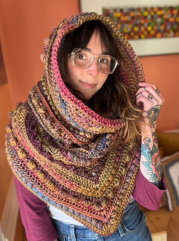 Fable Cowl Crochet Pattern – Of Mars Crochet