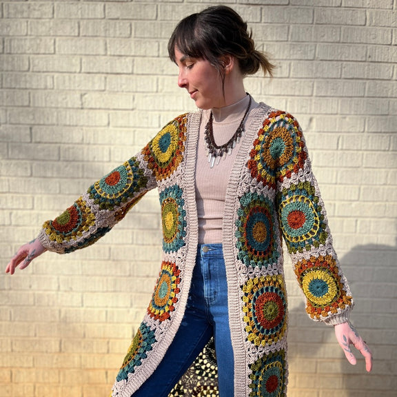 Ruth Cardigan Crochet Pattern – Of Mars Crochet