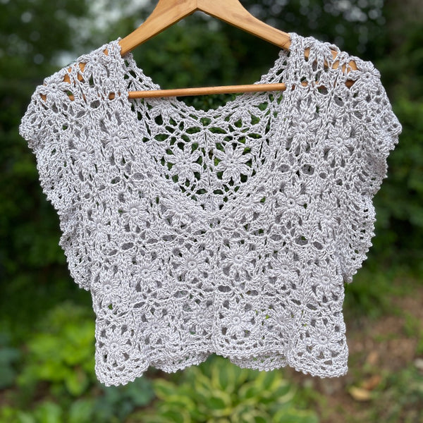 Daisy Top Crochet Pattern – Of Mars Crochet