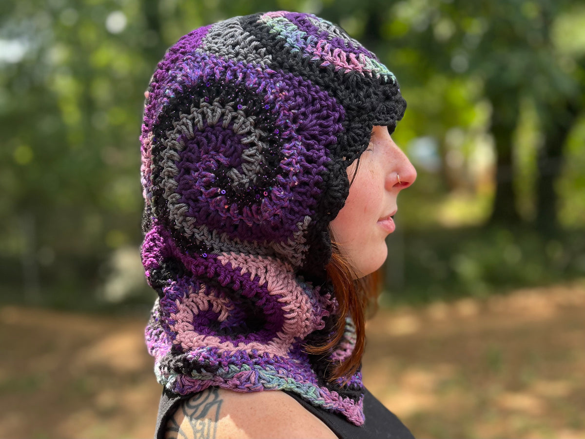 Spiral Balaclava Crochet Pattern – Of Mars Crochet