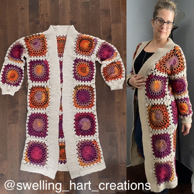 Ruth Cardigan Crochet Pattern – Of Mars Crochet