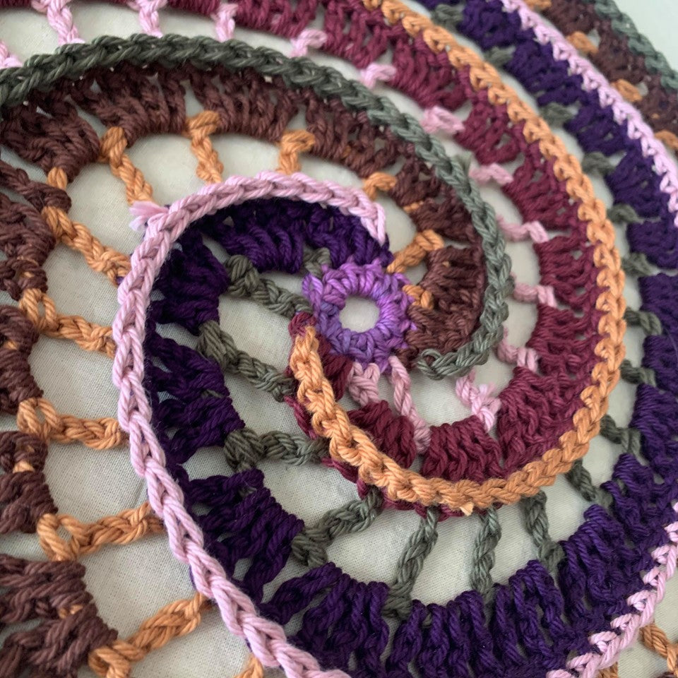 Carousel Spiral Crochet Pattern – Of Mars Crochet