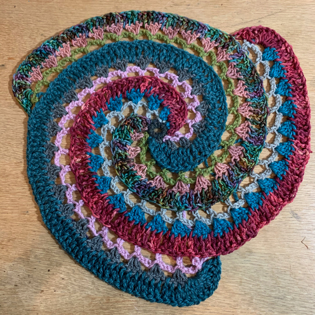 Triple Stack Spiral Crochet Pattern – Of Mars Crochet