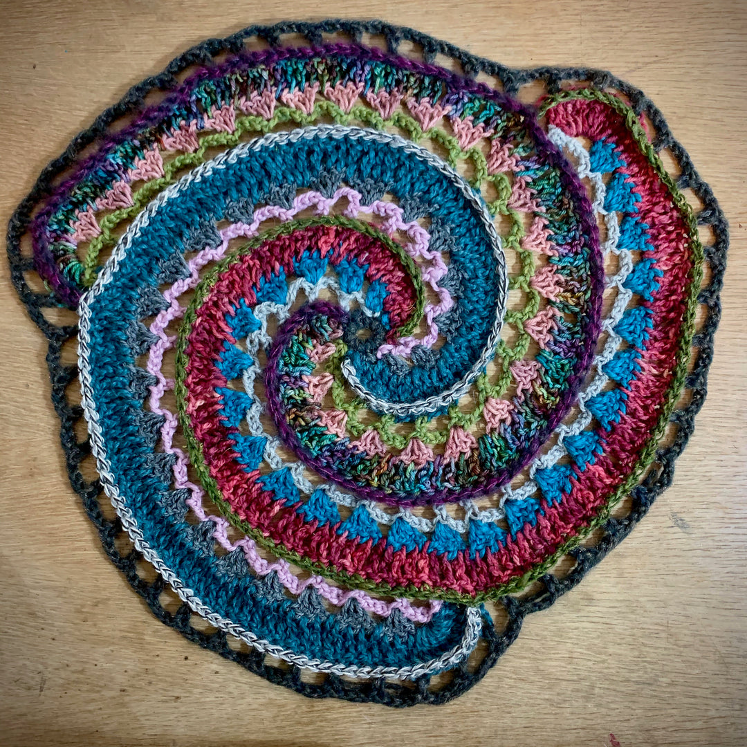 Triple Stack Spiral Crochet Pattern – Of Mars Crochet