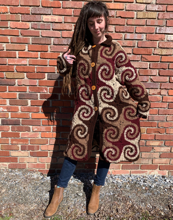 Vortex Sweater Crochet Pattern – Of Mars Crochet